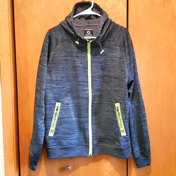 Akademiks | Jackets & Coats | Akademiks Size L Grayneon Mens Jacket ...
